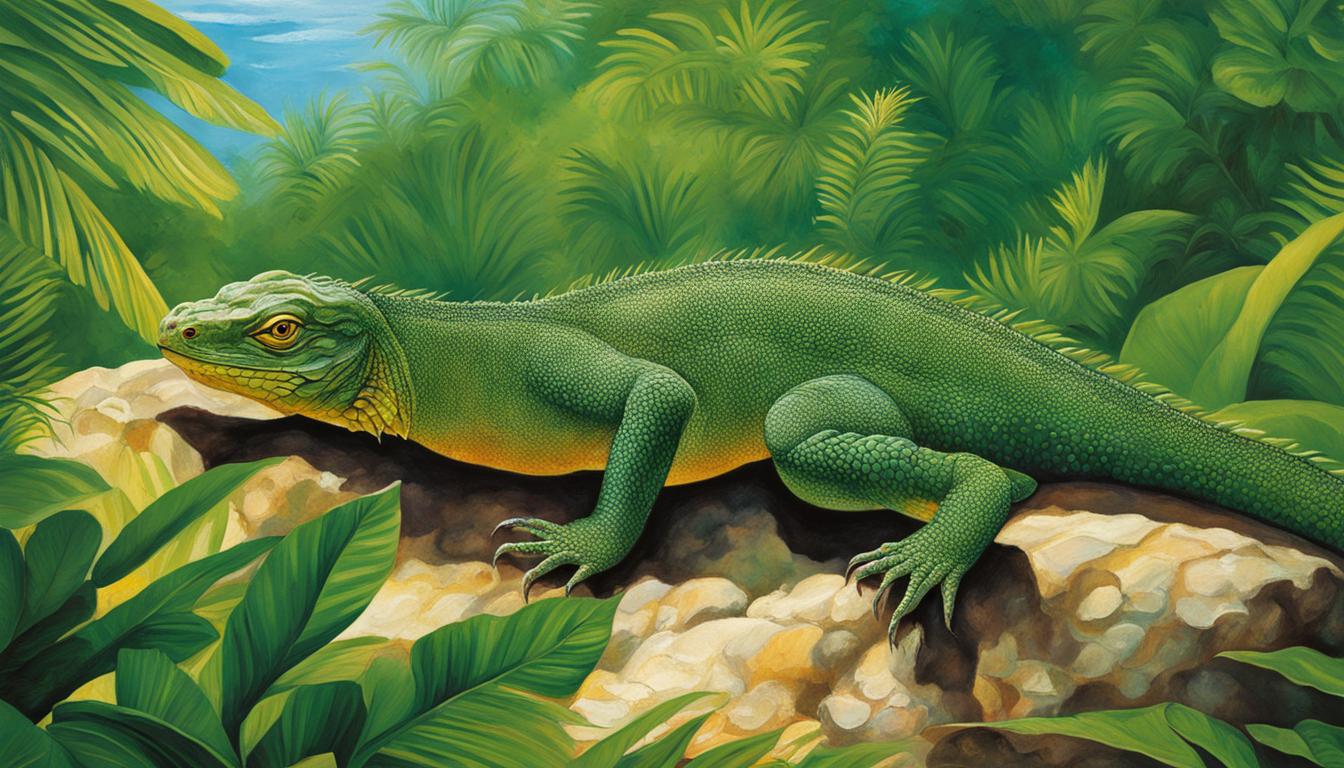 Krafttier Leguan: Stille Sonnenkraft