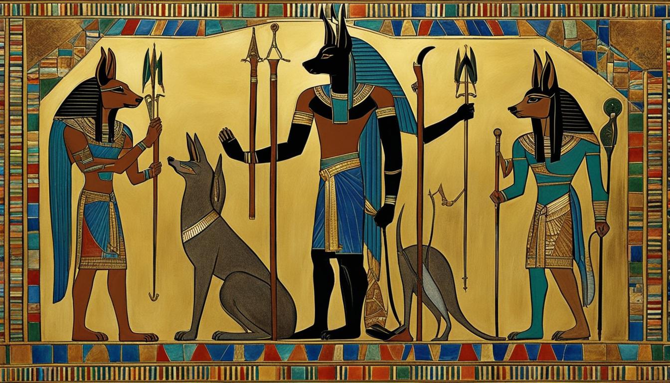 Anubis - Gott der Totenriten und Einbalsamierung