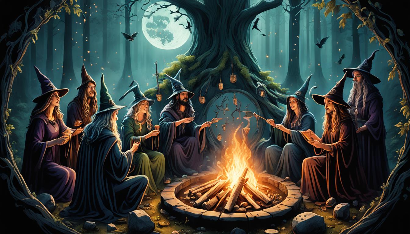 Entdecke die Magie: Hexen und Hexenrituale