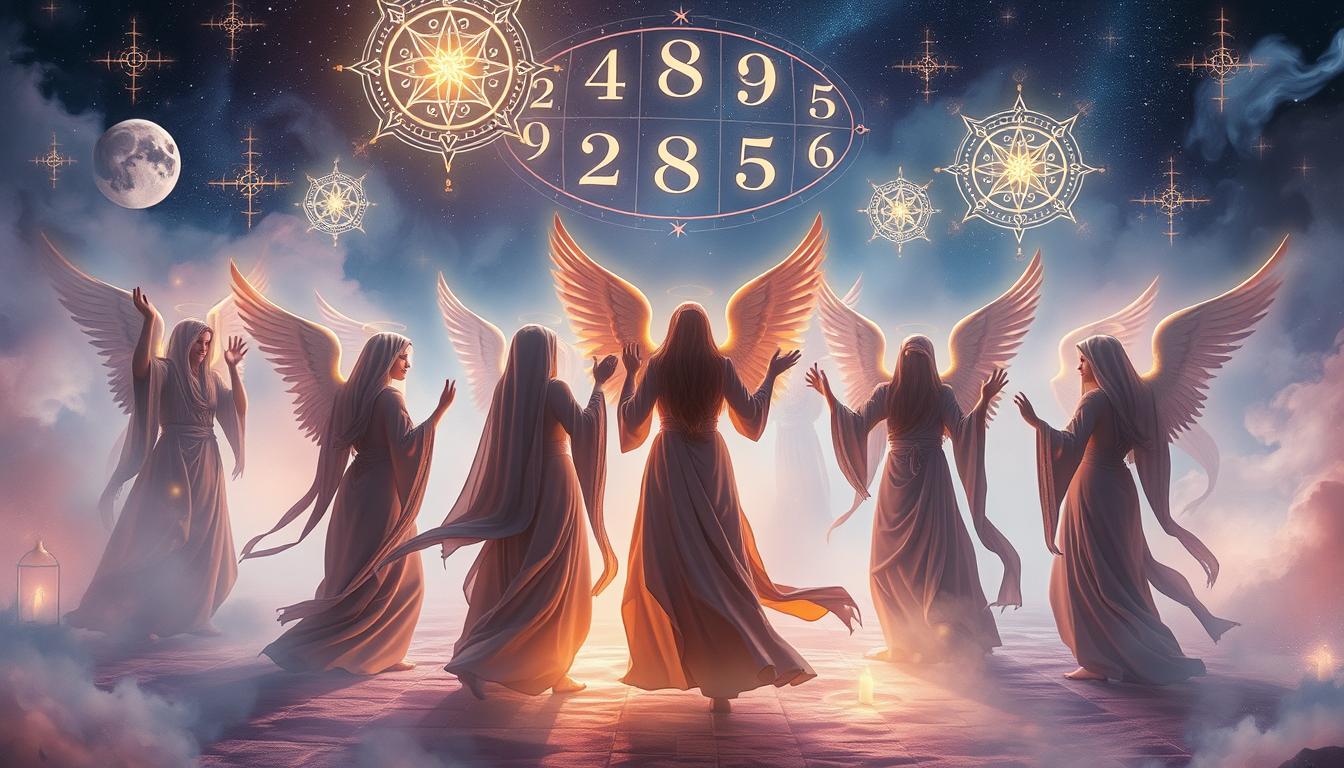 Entschlüsseln Sie die Engelszahlen in geheimen Ritualen